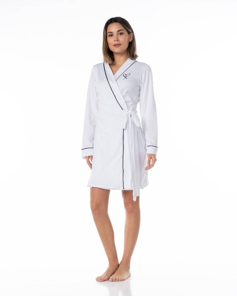 Bata Algodón Sofia - Pijamas para mujer en Perú | Tienda en línea